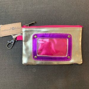 NATURAL LIFE | Bags | Natural Life Small Purse Gold Embroidered | Poshmark